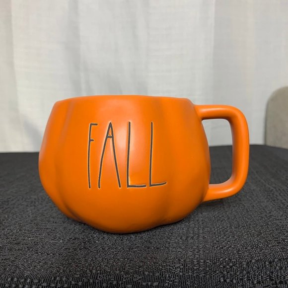 Rae Dunn | Dining | Rae Dunn White Pumpkinorange Fall Mug Set | Poshmark